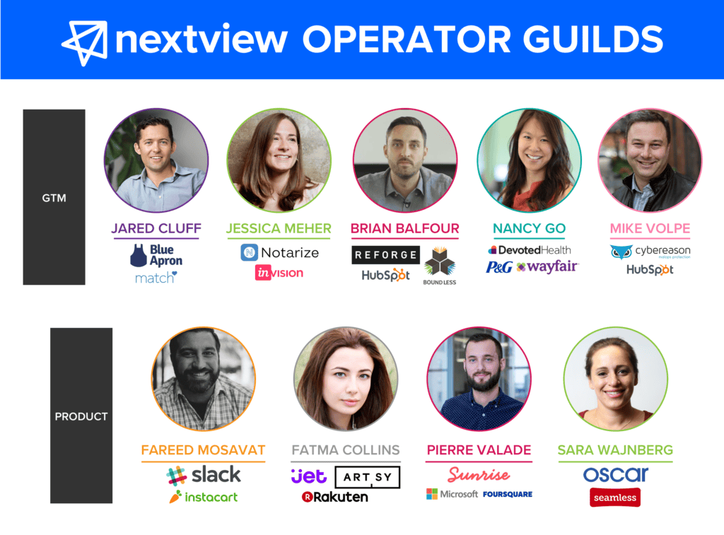Announcing NextView Operator Guilds | NextView Ventures