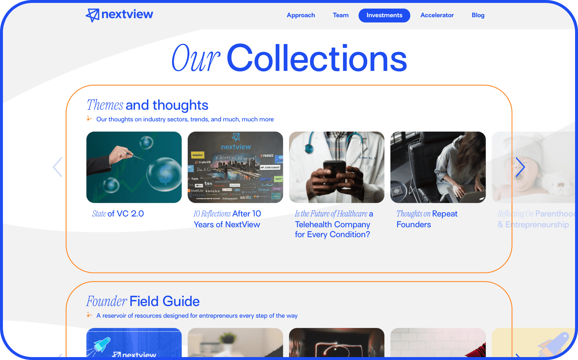 What’s new with NextView? The story behind our NextView.vc website ...